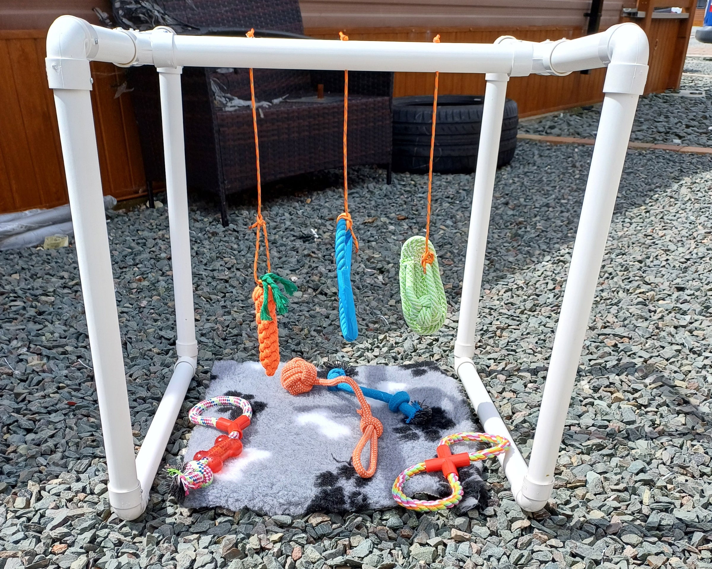 Pvc Pipe Baby Gym Square Shaped Play Gym For Toddlers | HomeForDreams